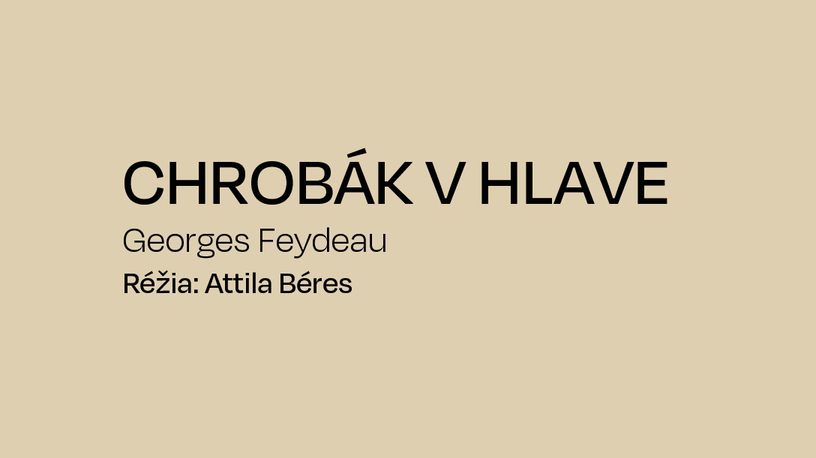 CHROBÁK V HLAVE | DAB Nitra